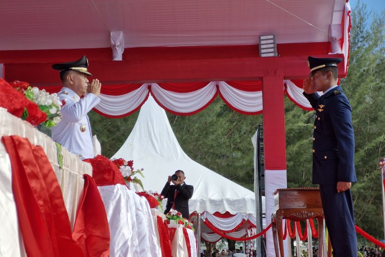 Lanud Raden Sadjad: Kesuksesan Upacara HUT ke-79 Kemerdekaan RI di ...