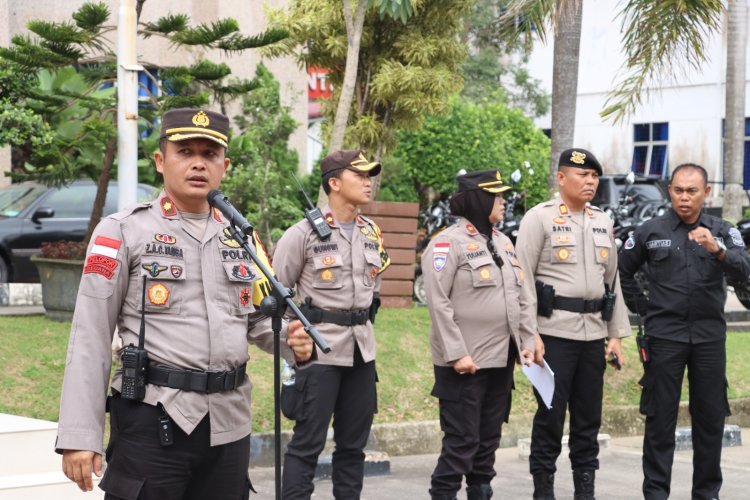 Polresta Barelang Amankan Aksi Unjuk Rasa Koalisi Rakyat Batam Tuntut ...